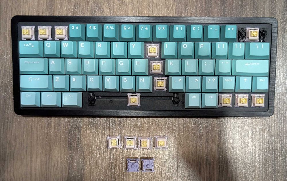 MMD Princess V3 Tactile суичове за механична клавиатура - 70 броя гр ...