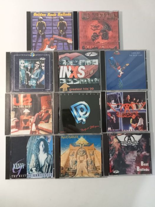 CD-uri vechi Rock, Pop anii 90,Led Zeppelin, U2, Aerosmith,Iron Maiden ...
