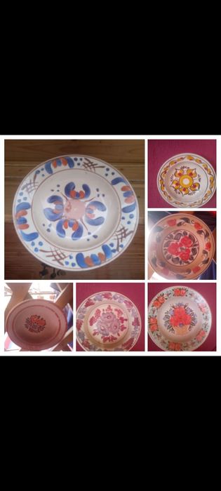 Vând farfurii vechi și mai multe lucruri antice statui tablouri ...