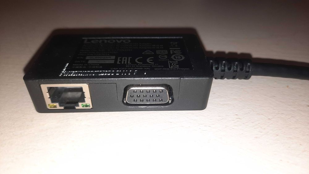 Lenovo Thinkpad OneLink+ to vga/rj45 adapter гр. София Студентски град ...