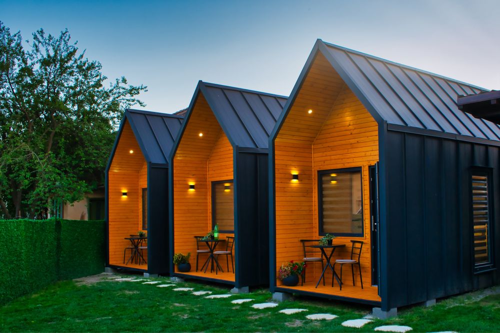 Casuta Tiny house / Casa modulara / Cabana / Container locuit complet ...