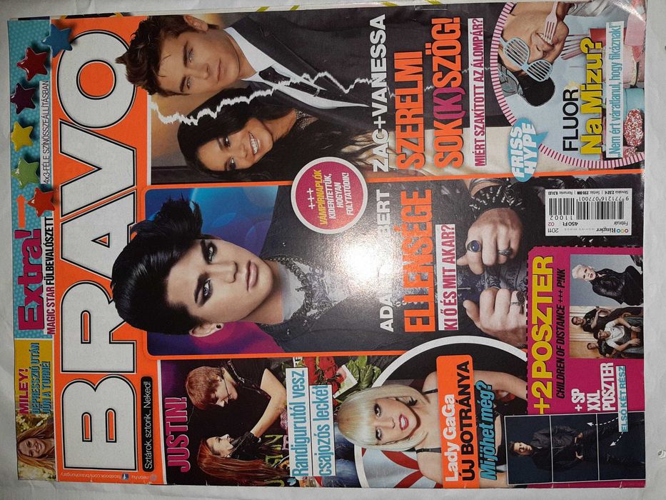 Revista Bravo Ungaria cu Britney Spears, Timberland, Justin Bieber,etc Sibiu • OLX.ro
