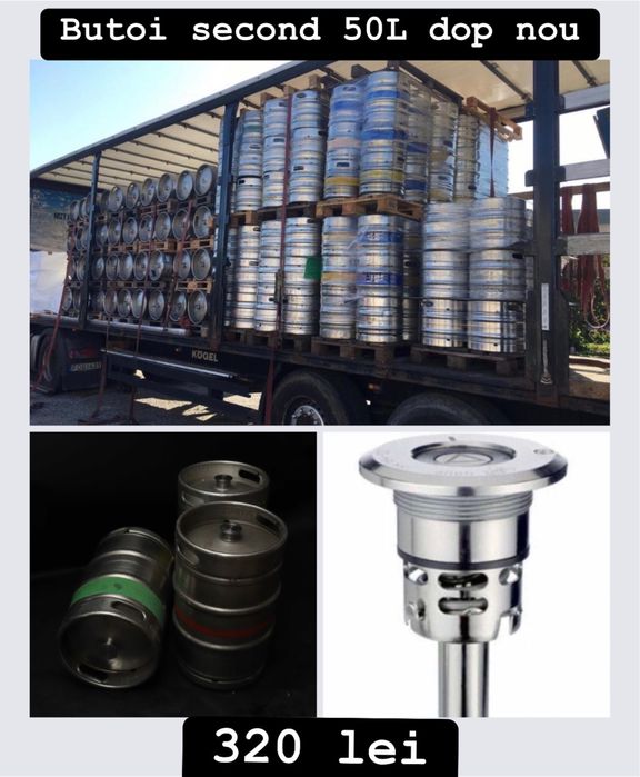 Butoi bere butoaie inox 30 50 100 litri 180 200 300 350 1000 Oradea ...