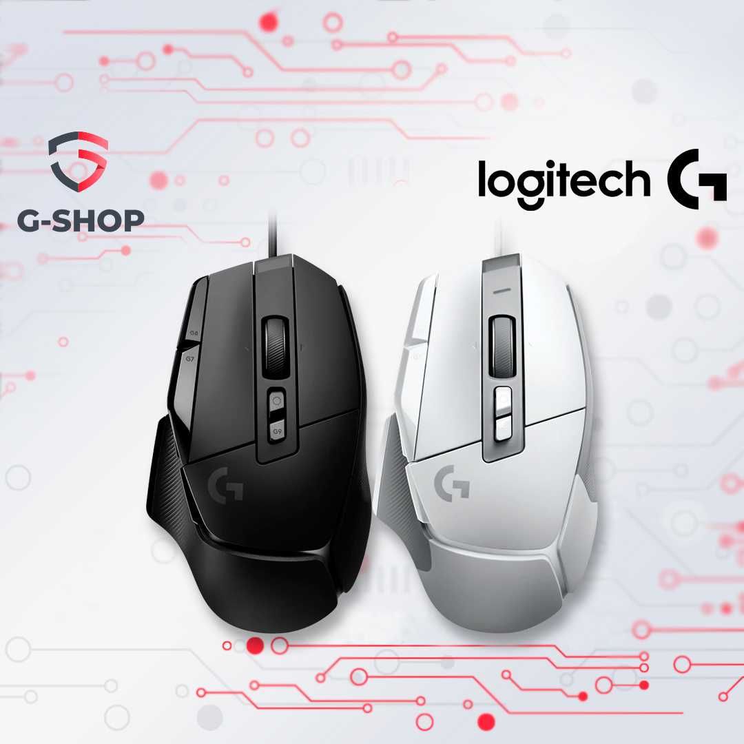Белая игровая мышь Logitech G502 X Black White Gaming Mouse Мышка: 85 у ...