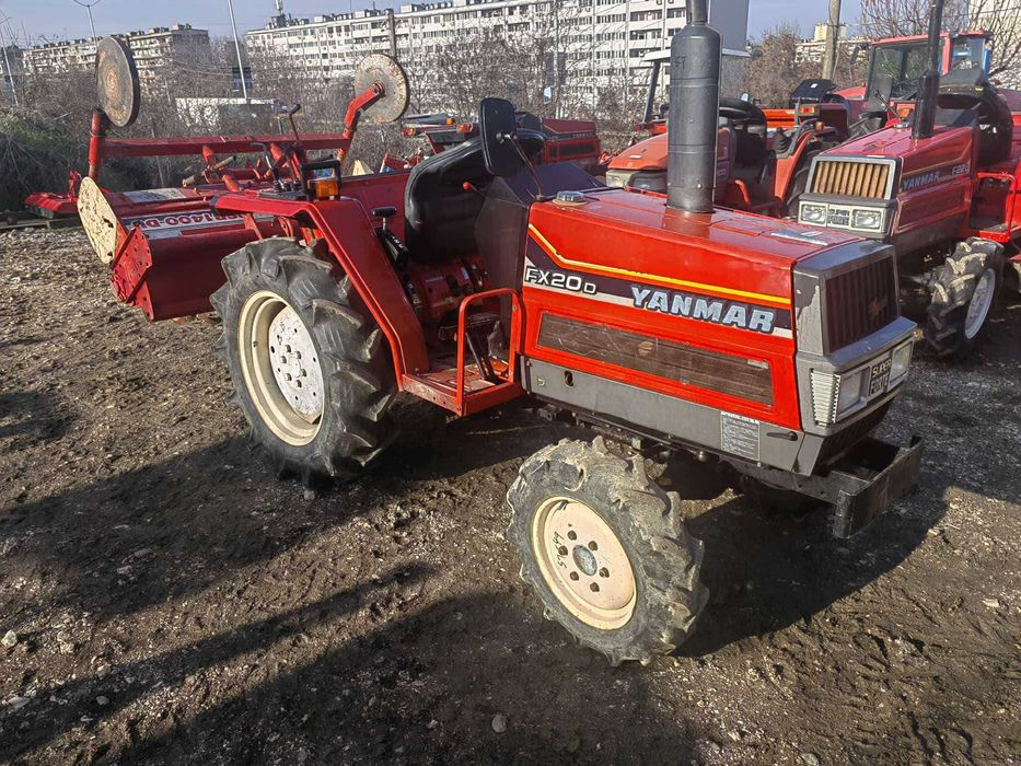 Трактор YANMAR FX20 4x4 гр. Русе в.з. Кръста • OLX.bg