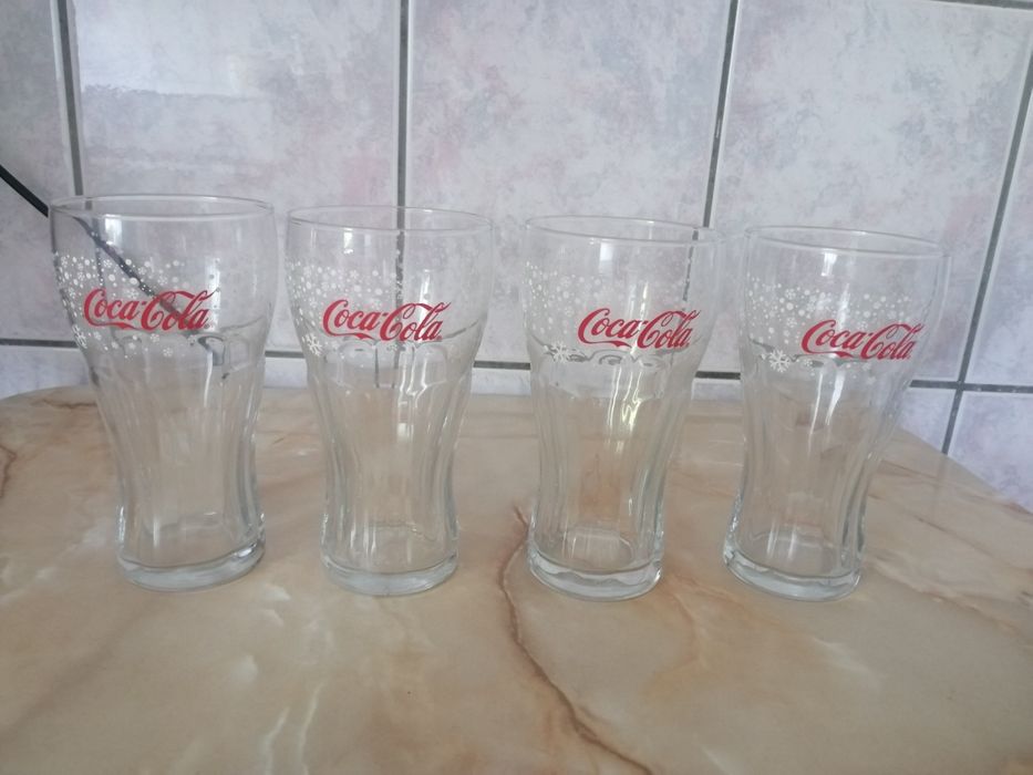 9 pahare suc Coca-Cola, ediții diferite, 300 ml Oradea • OLX.ro