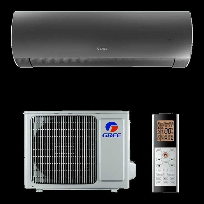 Инверторен климатик GREE FAIRY II R32 GWH12ACC / K6DNA1F Black гр ...