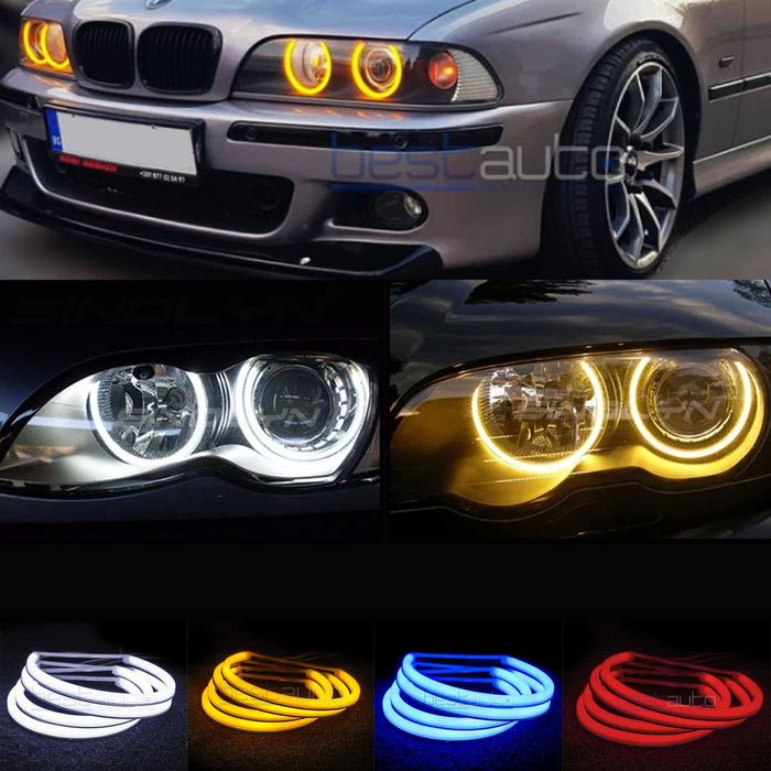 Ангелски очи LED Strong Angel Eyes за BMW E36 / E46 / E39 / E38 / E53 гр. Пловдив Каменица 2 ...