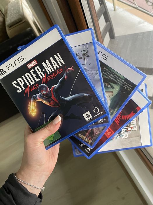 ИГРИ за PS5 Spider Man, COD Cold War, RAGNAROK, Stray, DMC5 Special Ed ...