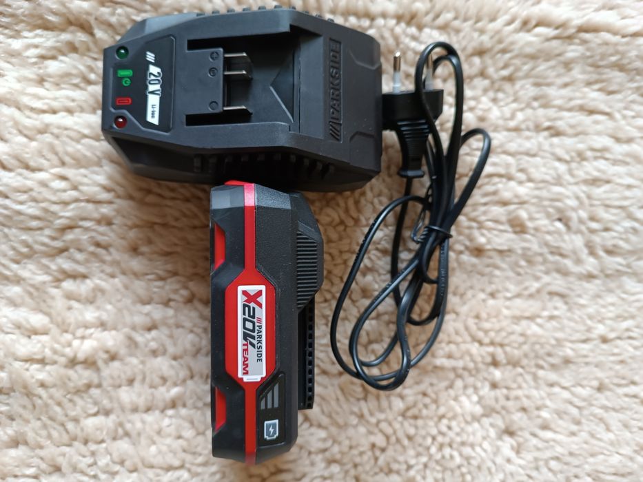 20V-2Ah/ Батерия и зарядно Парксайд/Parkside гр. Свищов • OLX.bg