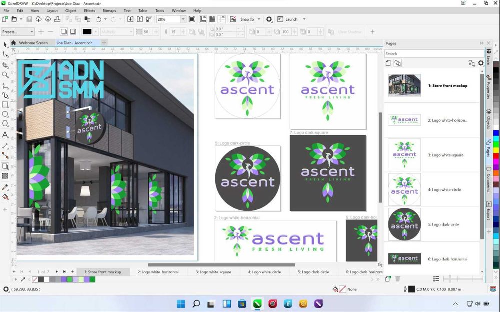 Чертежи в Corel Draw Периферийные устройства Атырау на Olx