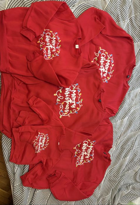 Коледни блузи за големи и малки гр. Горна Оряховица • OLX.bg