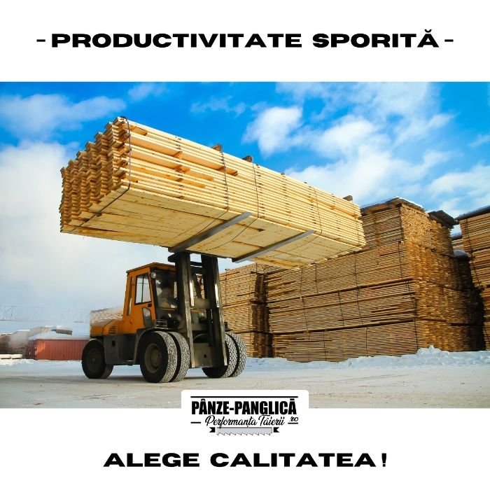 Panze panglica banzic 4100x38 DURABLE, fierastrau gater pentru bustean ...