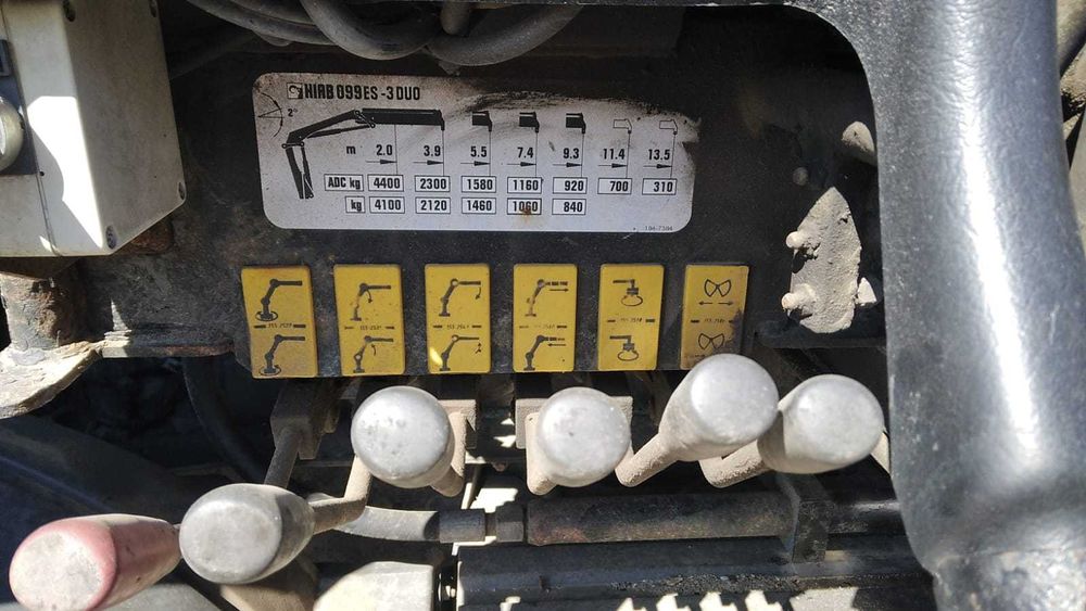 Mercedes Atego basculabil,bena Meiller cu macara Hiab si cupa Sarulesti ...