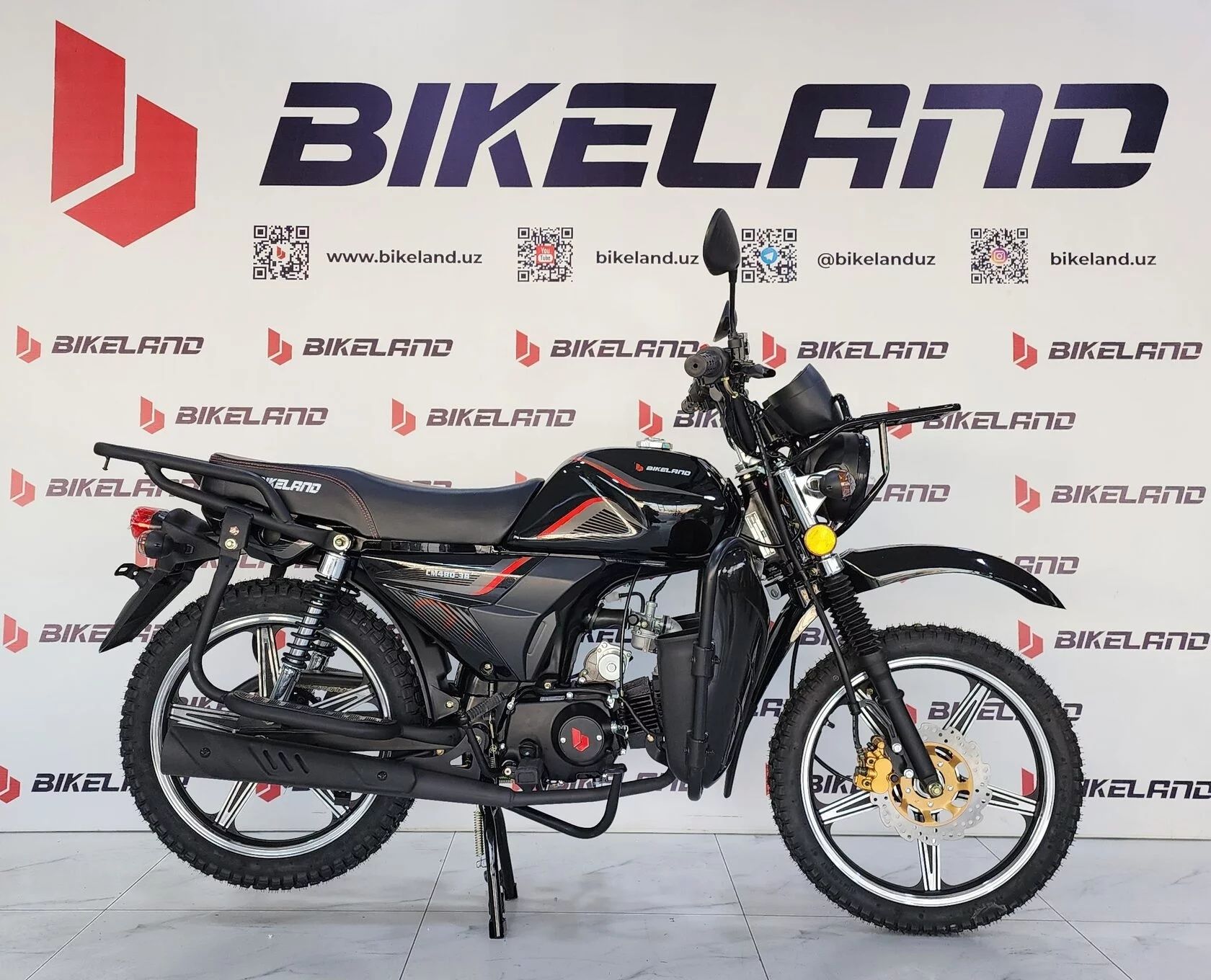 Новинка 2023 года BIKELAND Alpha TURIST: 16 807 500 сум - Мопеды ...