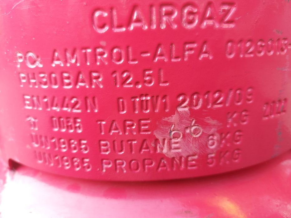 Butelie pe gaz, Import Franța, pentru camping, tir, camioane, rulota ...