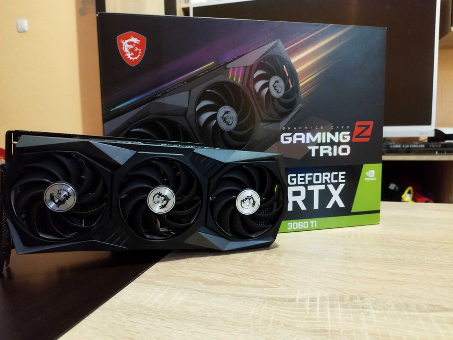 Видео карта MSI GeForce RTX 3060Ti (lhr) Gaming X Trio гр. Харманли • OLX.bg