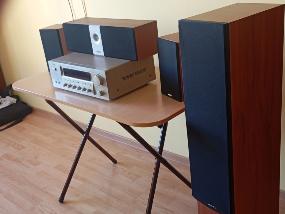 Sistem akai cu 5 boxe Bacau • OLX.ro