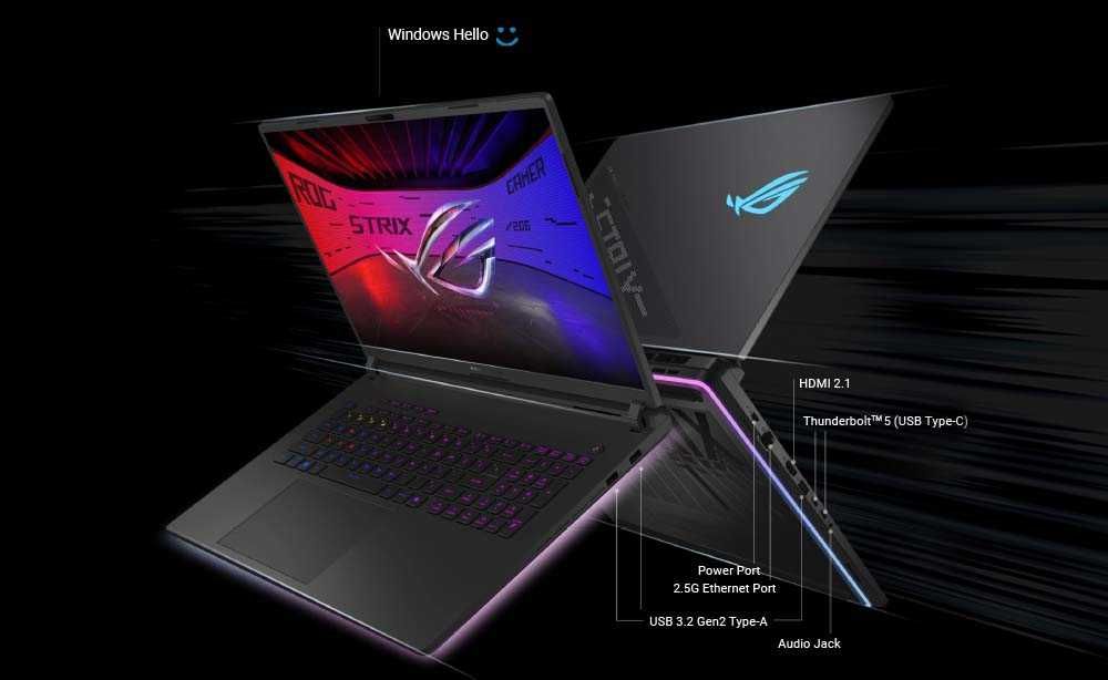 Asus ROG Strix SCAR 18 240Hz Ultra 9 275HX 32GB RAM 2TB SSD RTX 5090: 4 ...
