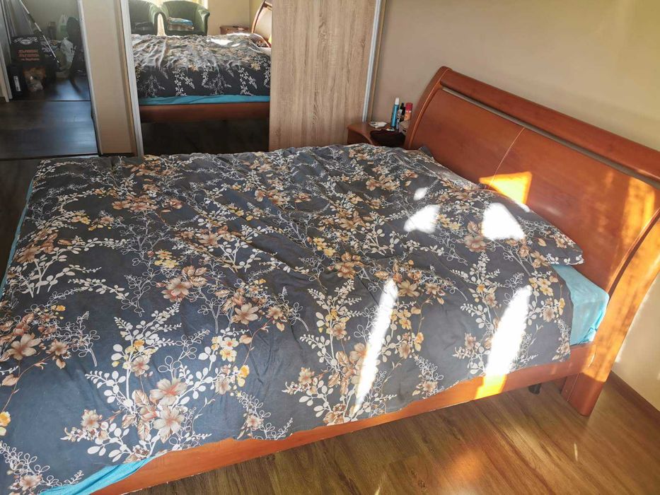 Спалня с ракла 140/200, нощни шкафчета и скрин гр. Стара Загора Ремиза • OLX.bg