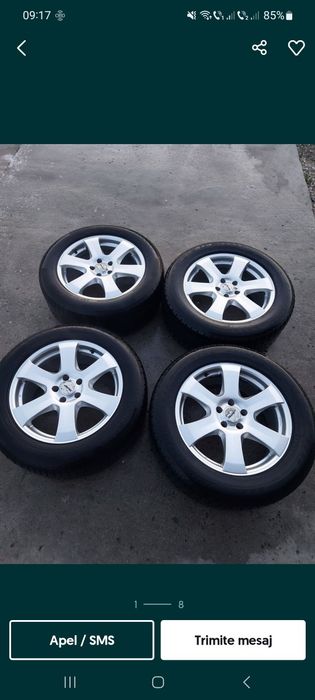 Jante Aliaj / Otel + Cauciucuri Vară / Iarnă * Import Germania ...