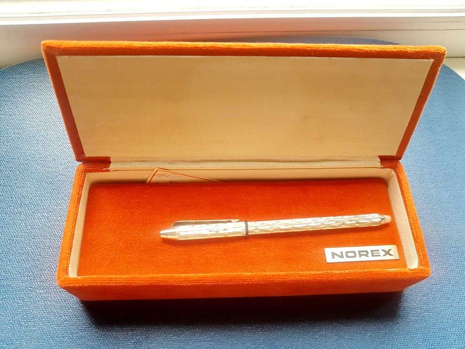 C569-I- NOREX Pix argint masiv-cutie catifea. Timisoara • OLX.ro