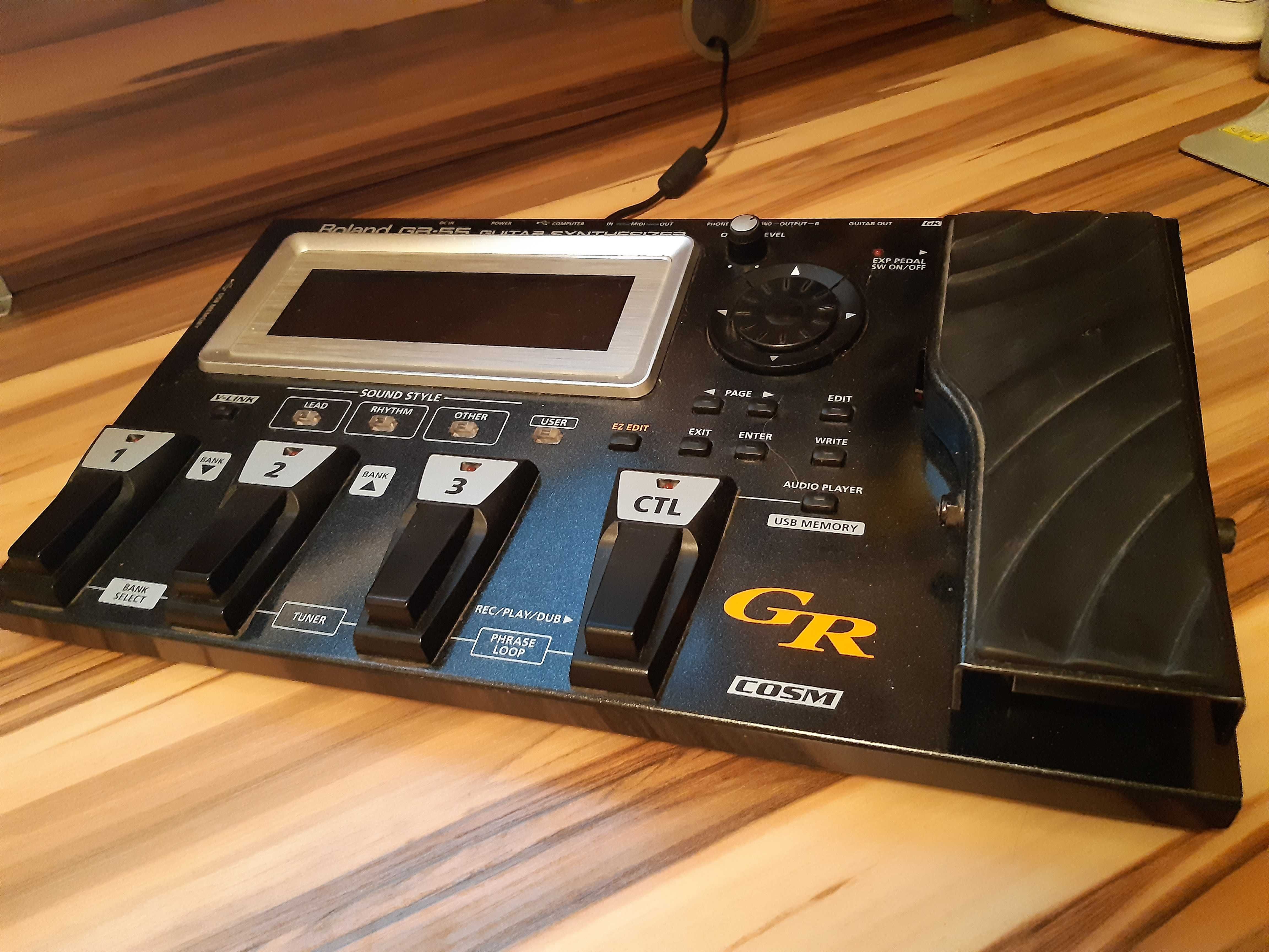 Продам гитарный синтезатор Roland GR 55 и гитару Ibanez RG 370DX ...