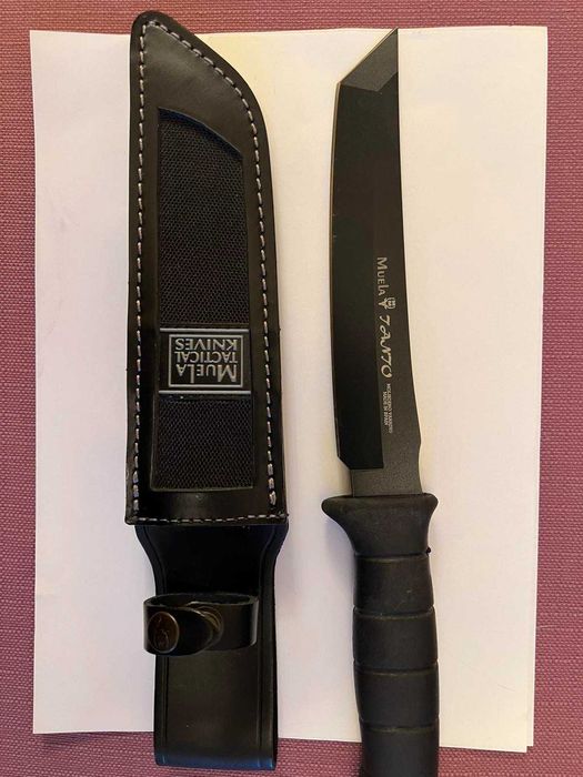 MUELA TANTO Тактически-Боен нож с фиксирано острие тип "Танто" гр ...