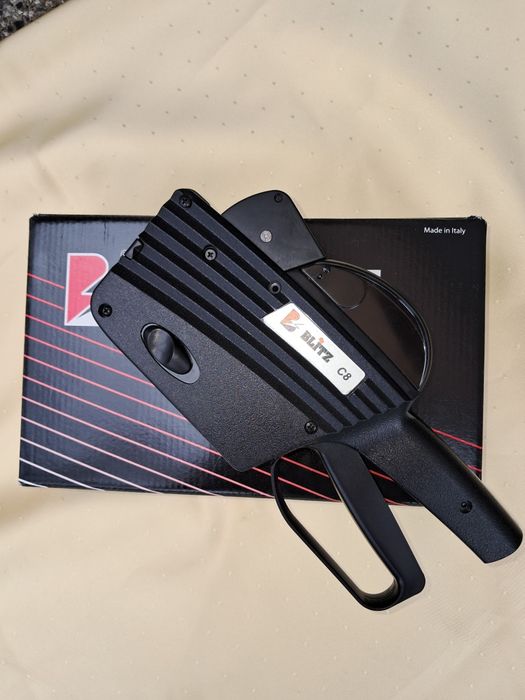 Blitz C8 нови едноредови маркиращи клещи и етикети гр. Русе Мидия Енос • OLX.bg