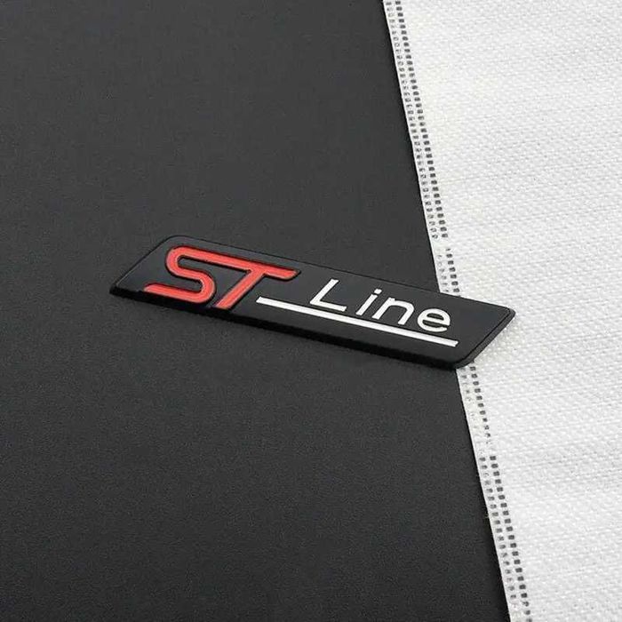 Emblema ST line Embleme FORD Accesorii Stema Sticker Ornament Simbol ...