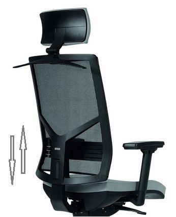 Scaun birou ergonomic NEGRU Omnia 1850 Syn Cluj-Napoca • OLX.ro