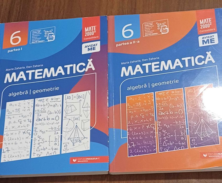 Culegeri matematica clasa a 6 a mate 2000+ paralela 45 Bucuresti ...