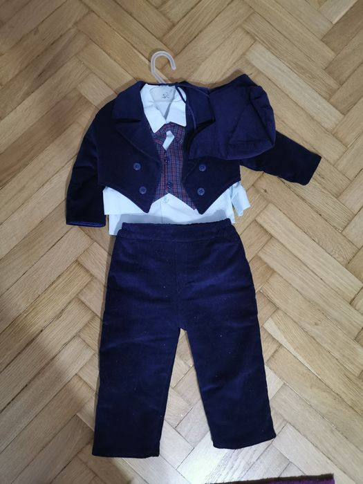Frac, camasa, cu Vesta și pantaloni matlasat 6 luni hi Bucuresti ...
