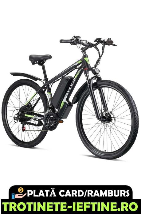 Model electric de 29 inch, Motor de 750w, Viteza maxima 48 km/h ...