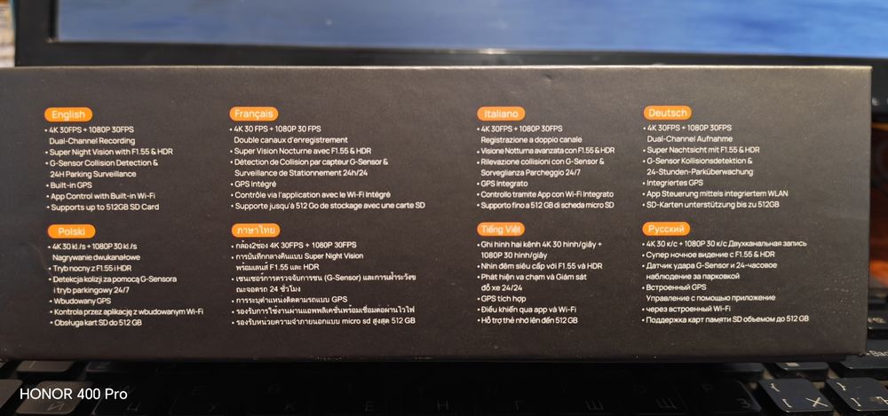 Продаю видеорегистратор 70mai dash cam a800se: 1 500 000 сум - GPS ...