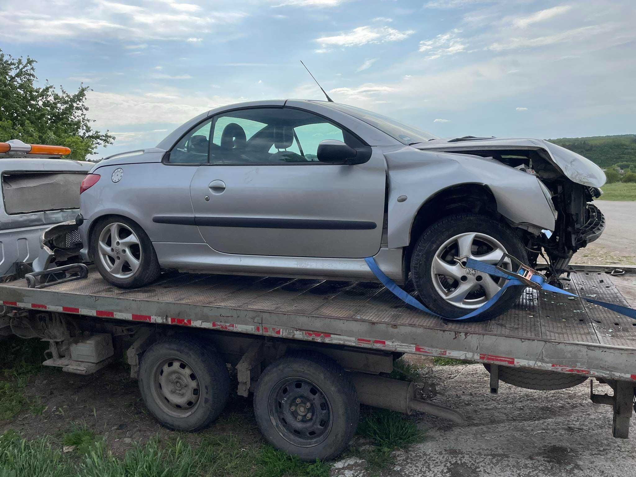 Peugeot 206cc 2.0 136 facelift на части пежо 206 цц кабрио гр. Добрич в ...