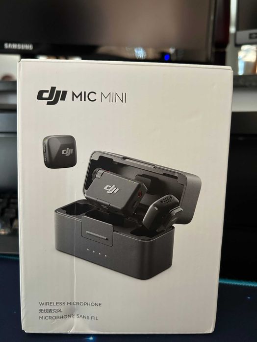 DJI Mic Mini Kit - Microfon Wireless Omnidirectional - Rază 400m ...