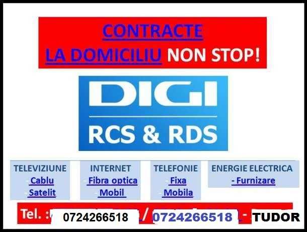Contracte Digi la domiciliu,internet,cablu Tv,non stop(rcs,rds ...