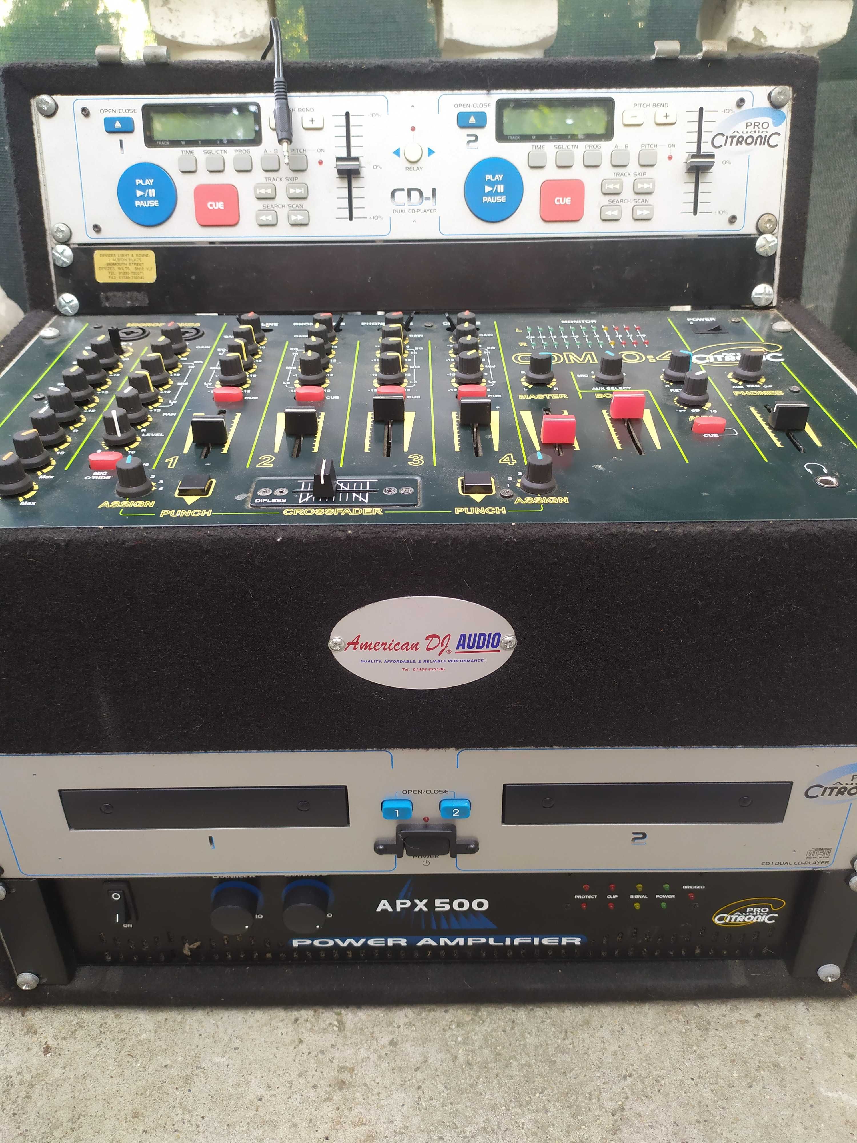 Крайно стъпало + миксер + cd player - Citronic гр. Асеновград • OLX.bg
