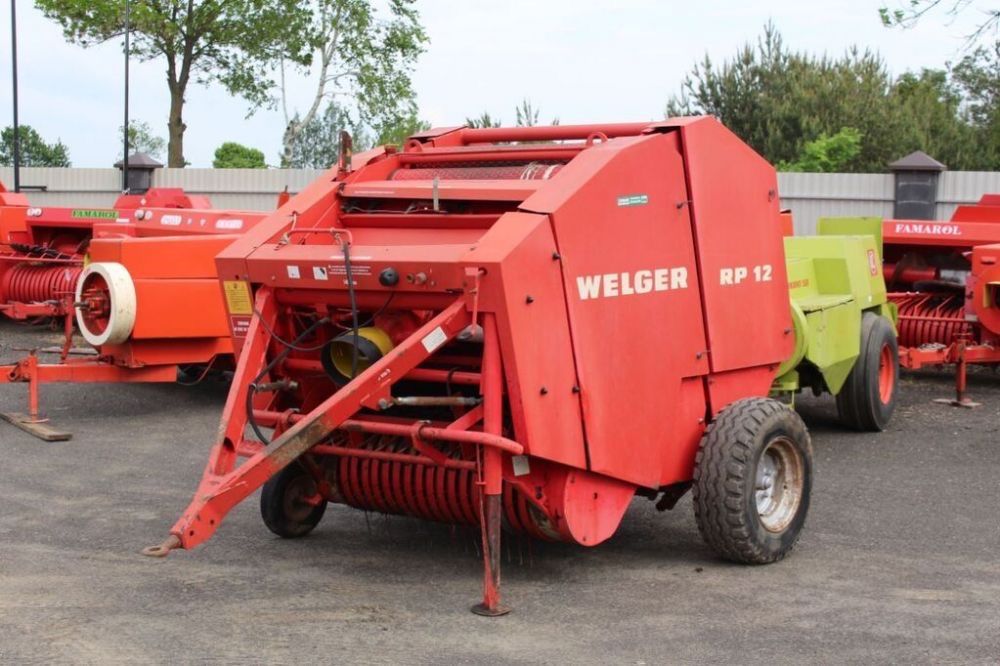 Presa balotiera WELGER Rp 12 Rp 120 Rp 200 New generation 2012 Claas ...