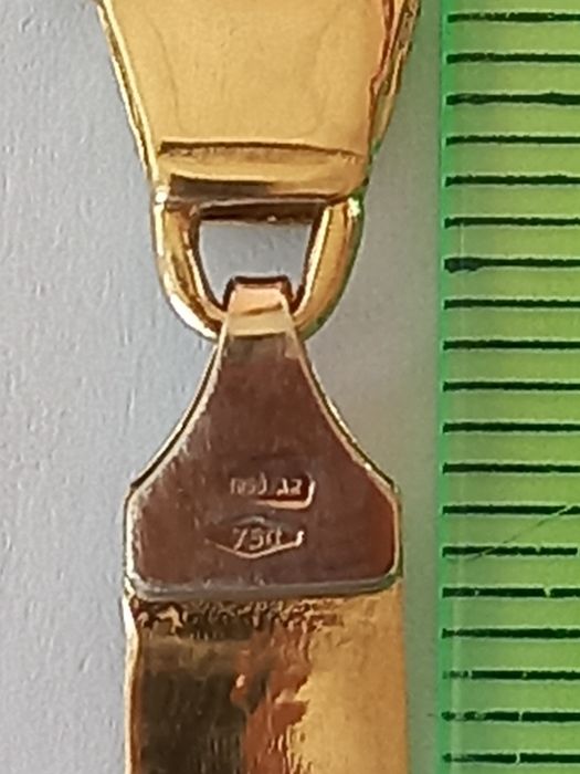 Bratara aur 18 K"Cartier"originala, numar unic serie 1050 AR (ekymv23 ...