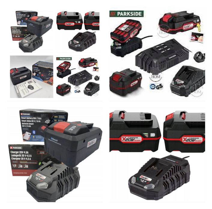 Acumulator Parkside Baterie 4ah,8ah,12,ah incarcator fast charge 4,5ah ...