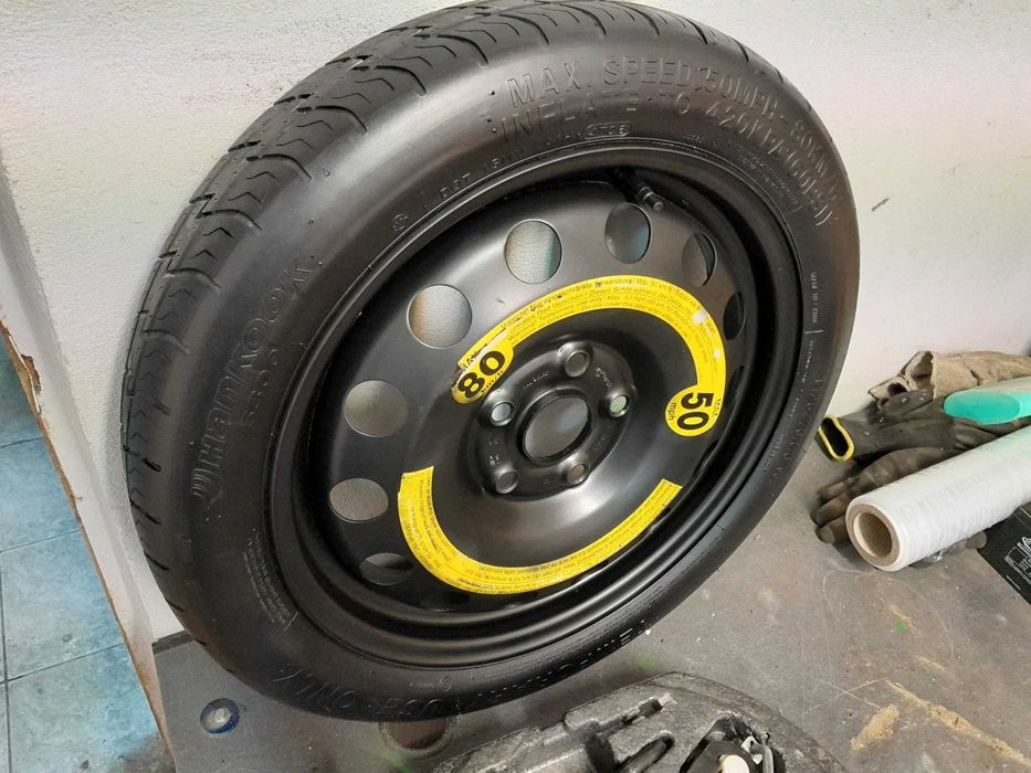Kit Pana Roata rezerva Slim Vw Golf 6 7 Seat Audi Skoda 125 70 R16 ...