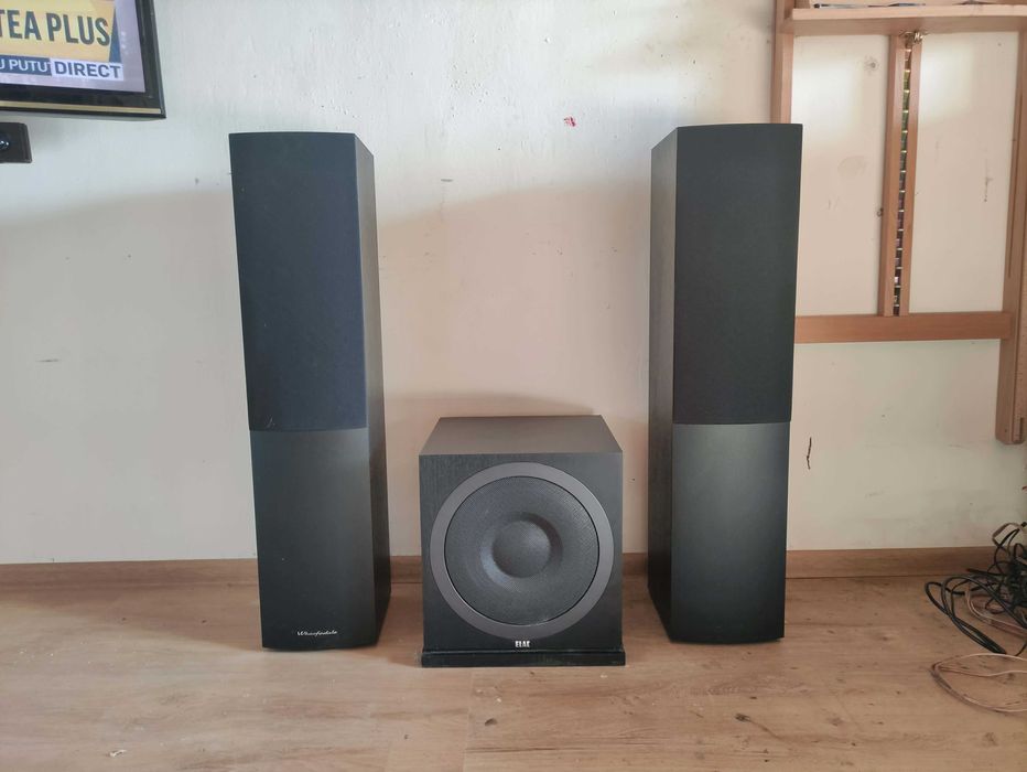 Boxe Wharfedale Crystal 4.3 + subwoofer Elac 3010 Bucuresti Sectorul 5 ...