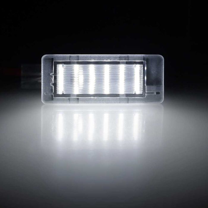Lampi LED numar inmatriculare Dacia Duster, Logan, Lodgy, Renault etc ...