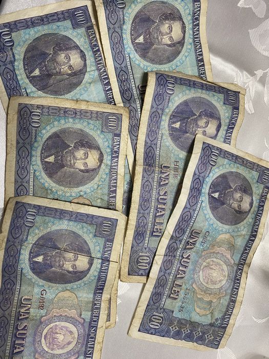 Bancnote vechi de 100 lei anul 1966 Suceava • OLX.ro