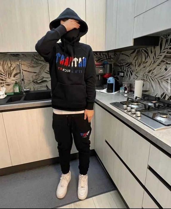Trening Trapstar Tracksuit Negru S M L XL (Verificare Colet) Bucuresti ...