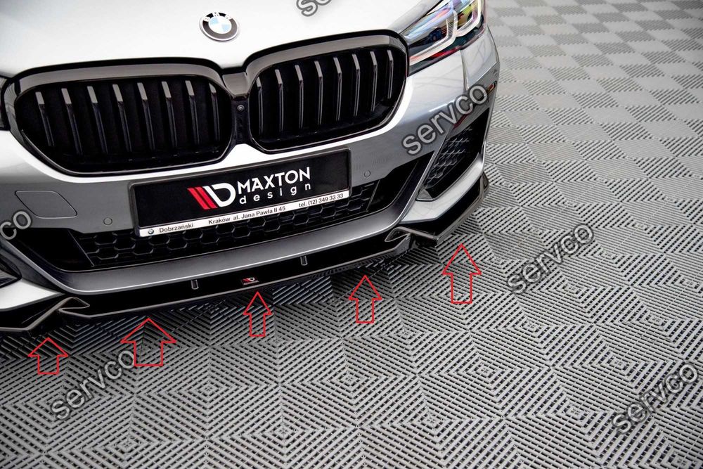 Pachet Body kit BMW Seria 5 G30 M-Pack 2020- v1 - Maxton Design Focsani ...