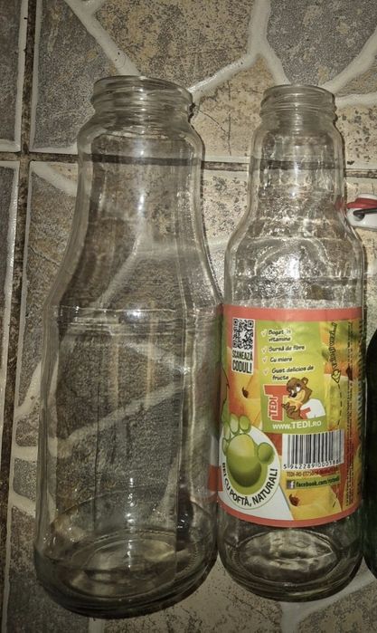Sticle Borcane cu capac compot miere, murături curate Bucuresti ...