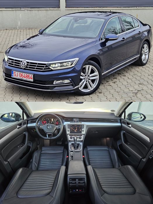 Vw Passat B8 2.0d DSG 2017 R-line RAR Matrix Distronic Lane/Side Asist ...